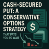 Cash-Secured Put: A Conservative Options Strategy That Pays You to Wait ...